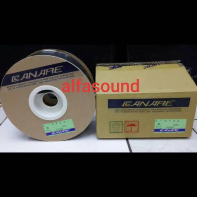 Jual KABEL CANARE L-2T2S HARGA PER METER BUAT KABEL MIC DAN AUDIO ...