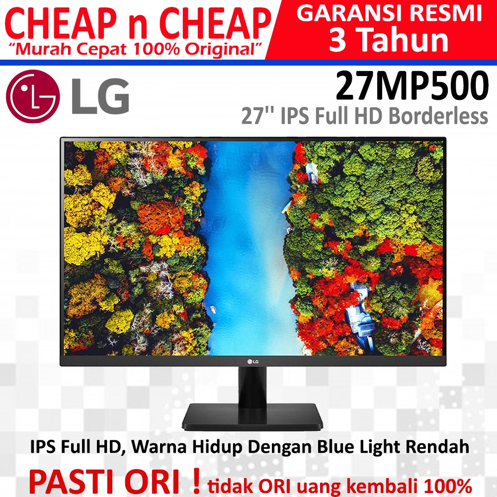 Jual LG 27MP500 IPS 75Hz HDMI - Monitor 27 Inch Inci | Shopee Indonesia