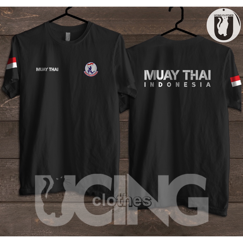 Jual Kaos Baju Muay Thai Muay Thai Indonesia Kaos Distro | Shopee Indonesia