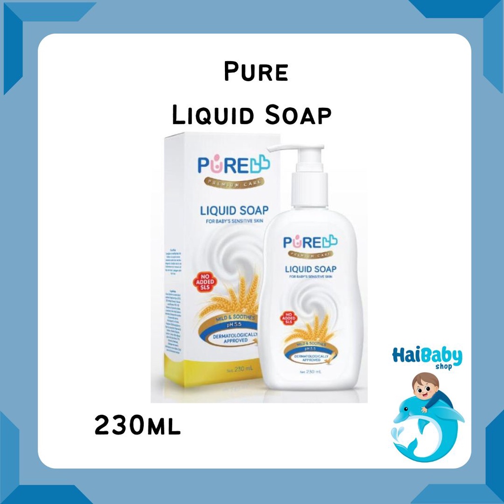 Jual Pure Baby Liquid Soap 230ml | Shopee Indonesia