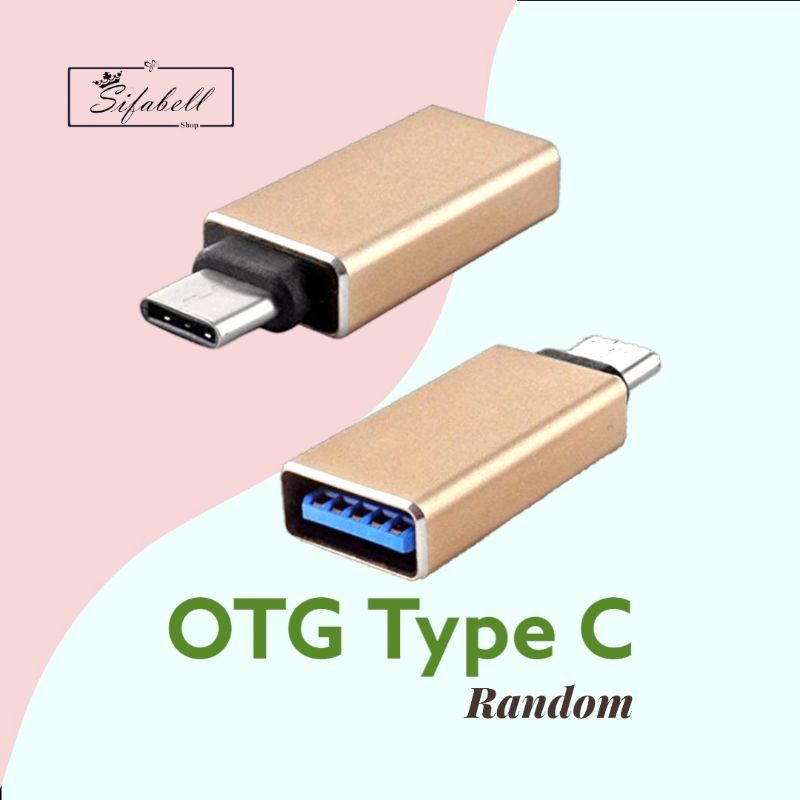 Jual OTG Type C tipe-c Connector to Normal USB port Converter Data Transfer | Shopee Indonesia
