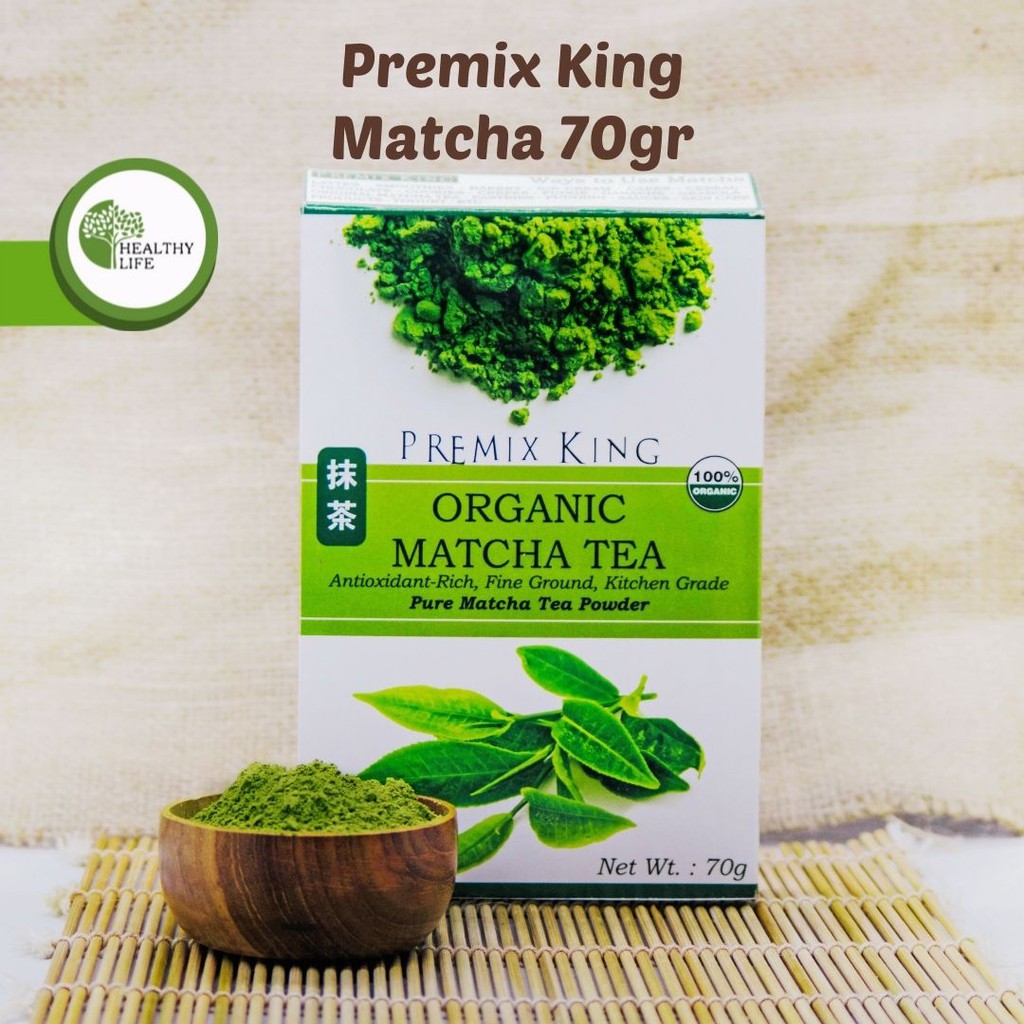 Jual Premix King - Organic Matcha Tea Powder / Bubuk Matcha Murni ...