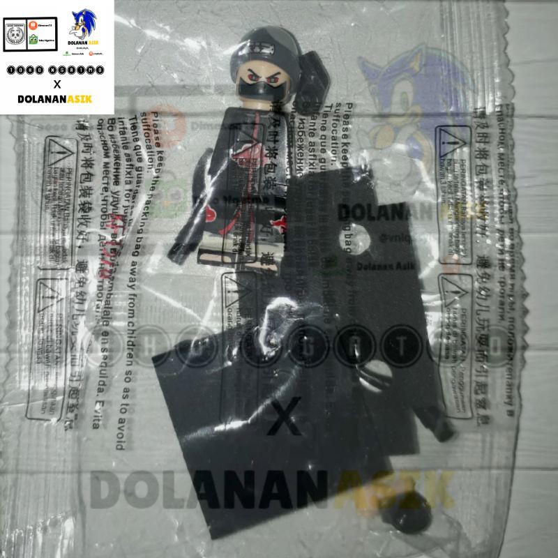 Jual Mainan Lego Naruto Shippuden Akatsuki (Kakuzu) Brick Minifigure ...