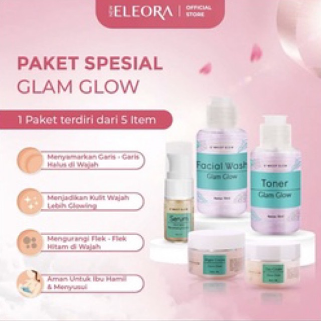 Jual Eleora dwhisp glow platinum by eleora care | Shopee Indonesia