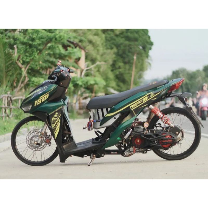 Jual BOX BAGASI PLASTIK COAK ORIGINAL HONDA VARIO NEW LED 125/150 ...