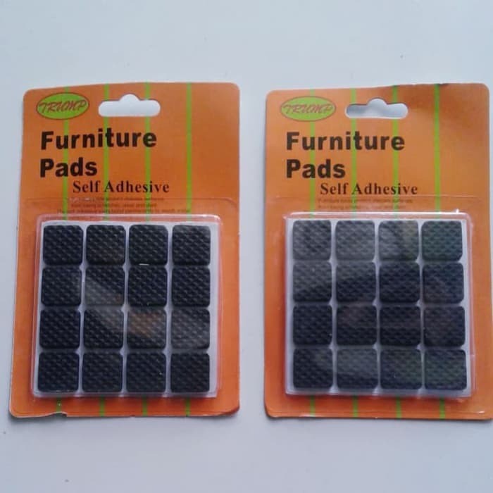 Jual (Isi 16) Alas Bantalan Karet Anti Selip Kaki Meja / Kursi Bentuk ...
