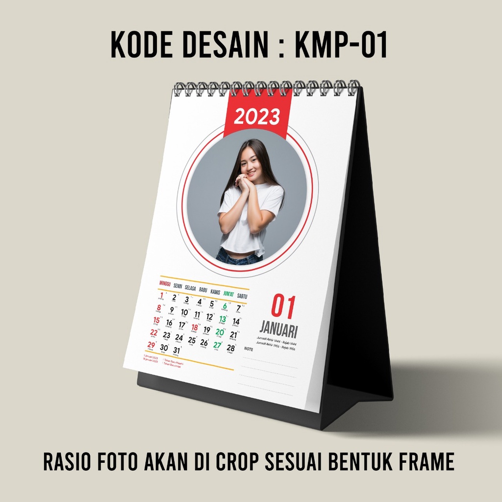 Jual Kalender Duduk Kalender Meja Custom Foto Sendiri Hardcover Jilid ...