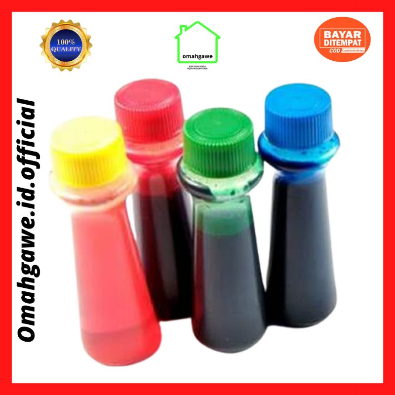 Jual Pewarna Waterbase / Pewarna Water base (100ml) | Shopee Indonesia