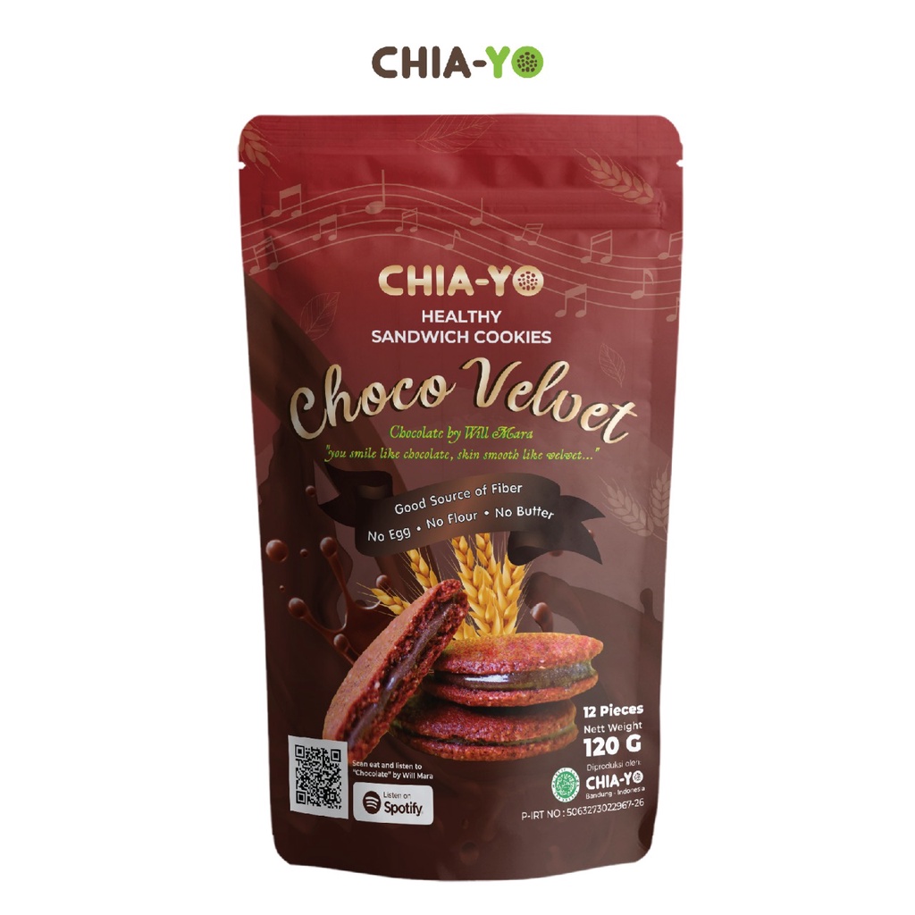 Jual Chiayo Cookies Sandwich Choco Velvet | Shopee Indonesia