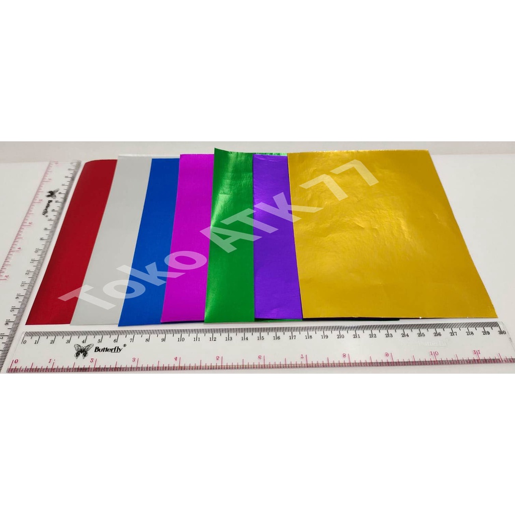 Jual Kertas Lipat Lepit Sukung Origami Emas Metalic Metalik Kilat Kilap ...
