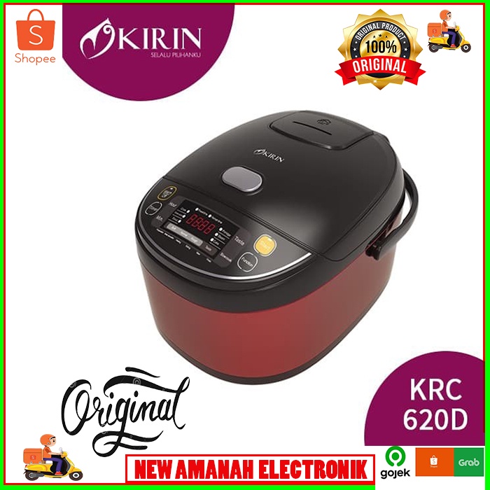 Jual Kirin KRC-620D Rice Cooker Digital 2 Liter - PANCI HEALTHY CERAMIC | Shopee Indonesia
