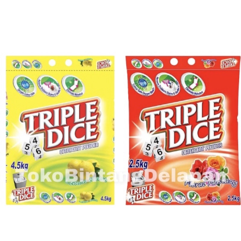 Jual Triple Dice Detergent 4,2kg | Shopee Indonesia