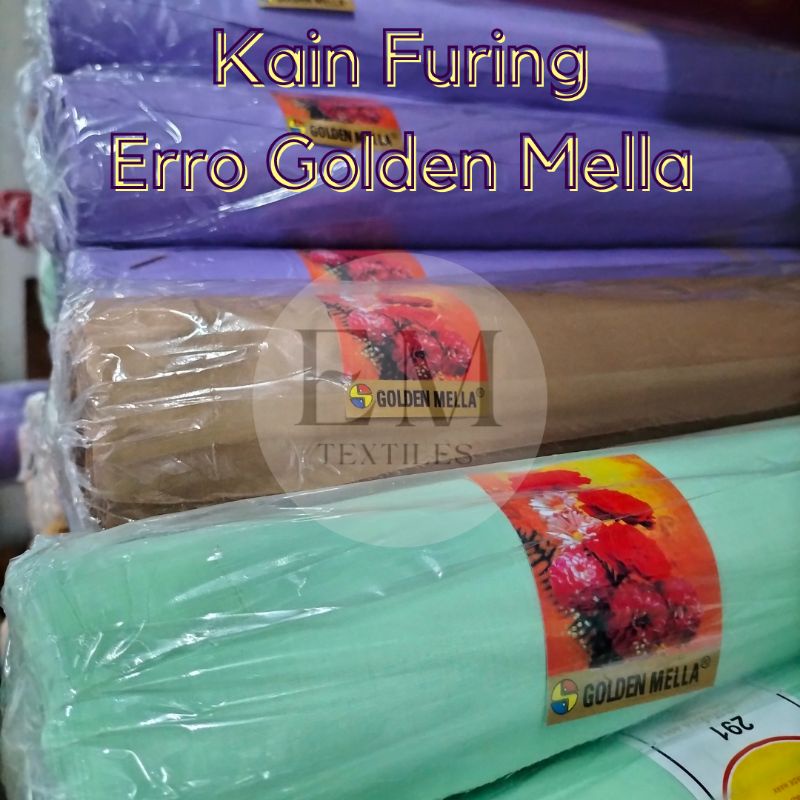Jual KAIN FURING ERRO/HERO GOLDEN MELLA (LEBAR 115CM DAN 150CM ...