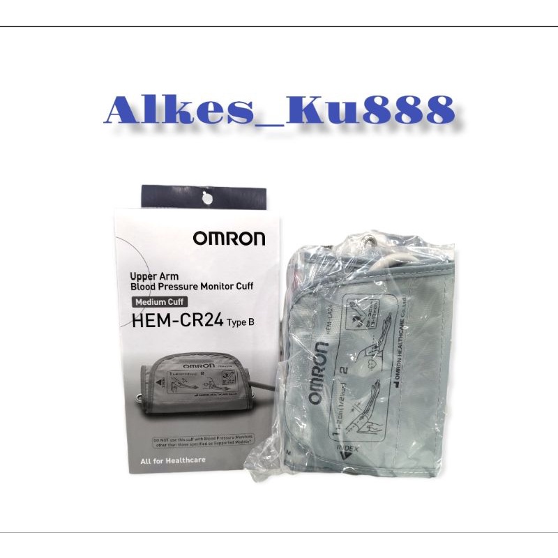 Jual Manset Omron Upper Arm Blood Pressure Monitor Cuff HEM-CR24 Type B Size Medium | Shopee ...