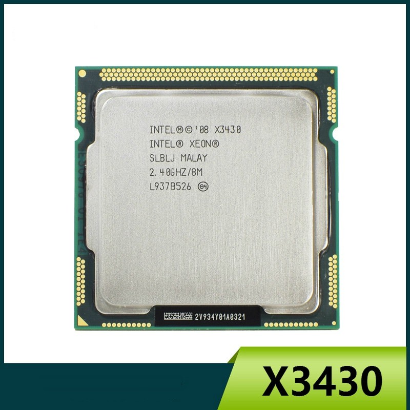 Jual Prosesor Intel® Xeon® X3430 Cache 8M, 2,40 GHz Quad Cores LGA 1156 | Shopee Indonesia
