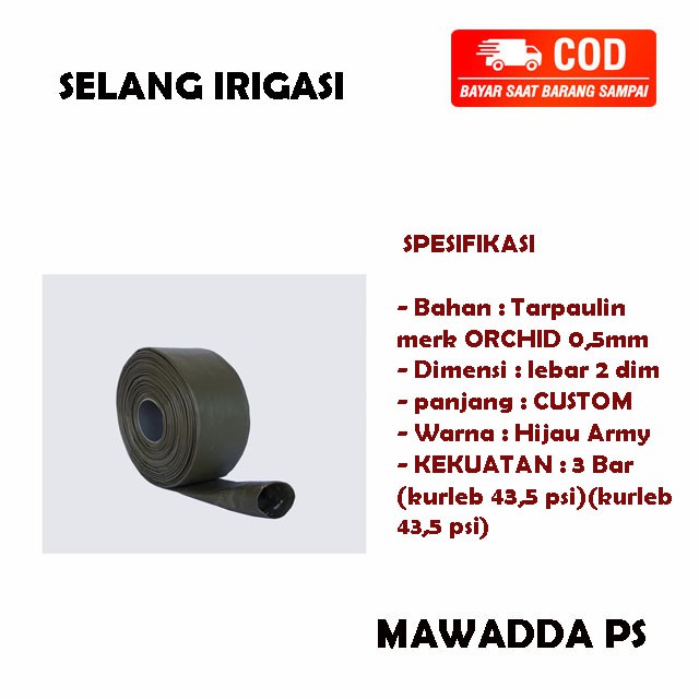 Jual Selang Irigasi Semi Karet 2 Inch | Shopee Indonesia