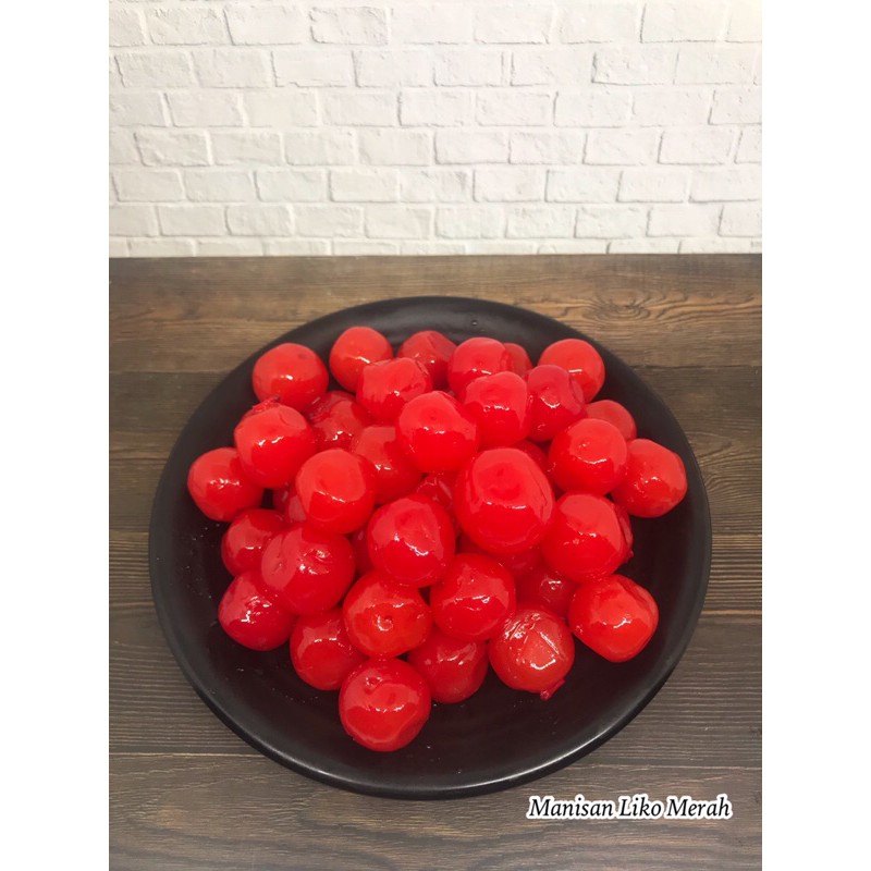 Jual MANISAN LIKO MERAH 500 GRAM | MANISAN PLUM | MANISAN CHERRY ...