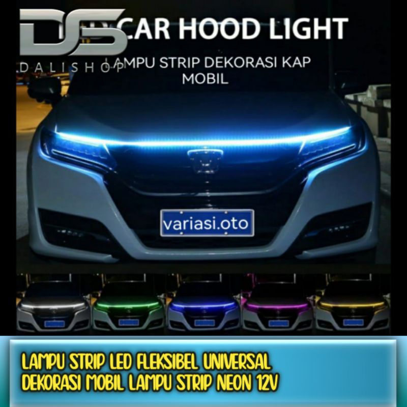 Jual LAMPU STRIP LED FLEKSIBEL UNIVERSAL DEKORASI MOBIL LAMPU STRIP ...
