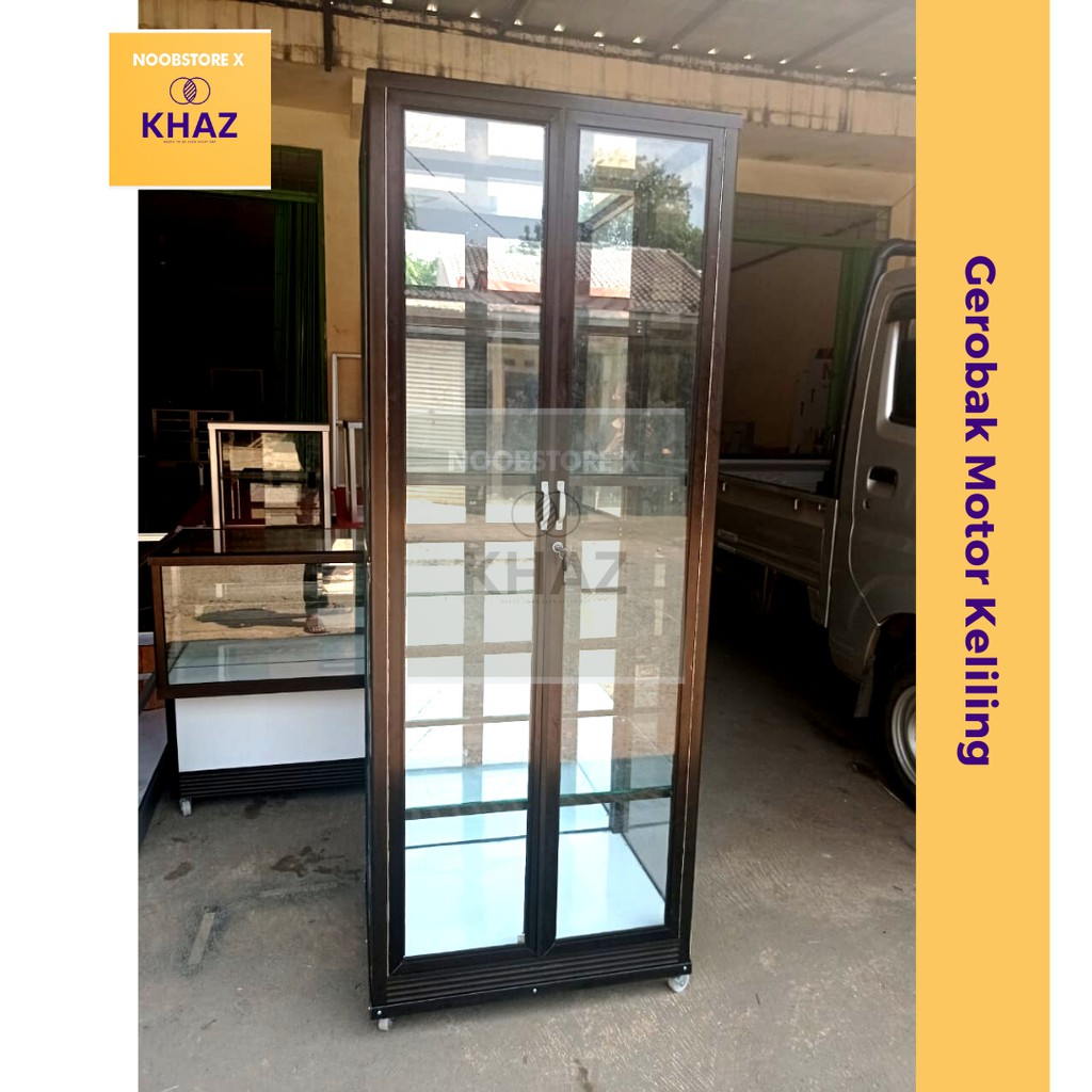 Jual Lemari Kaca Showcase / Lemari Display Barang / Lemari Kaca ...