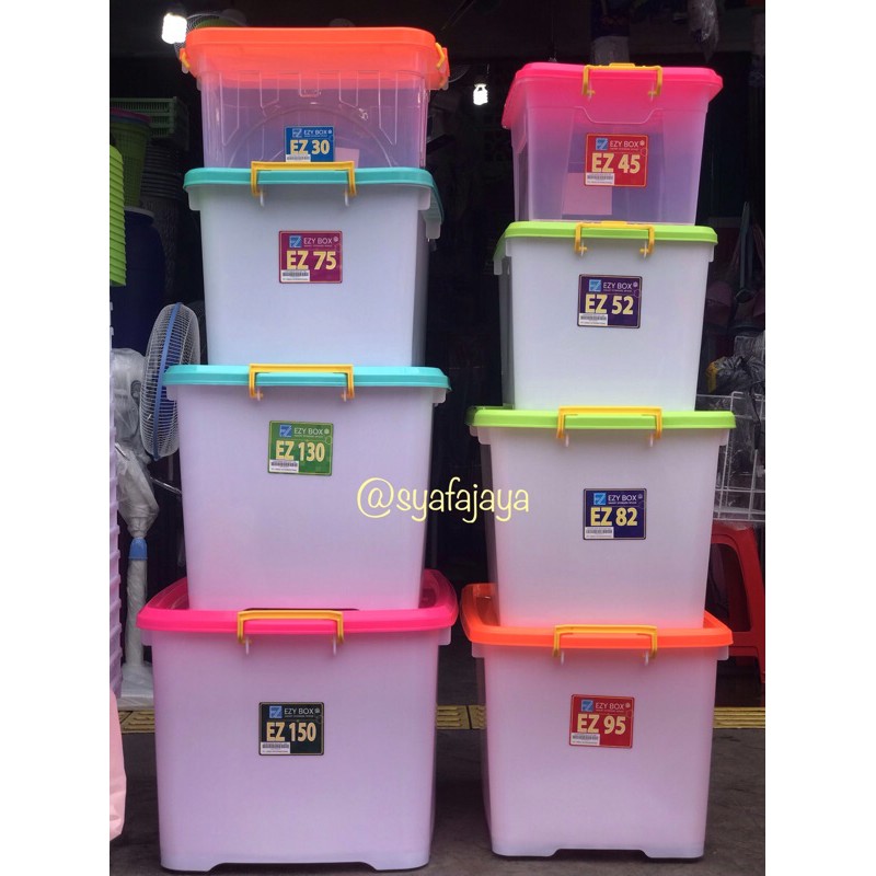Jual EZY BOX-Container Box Ez 30-45-52-76-82-95-130-150 liter / Box ...