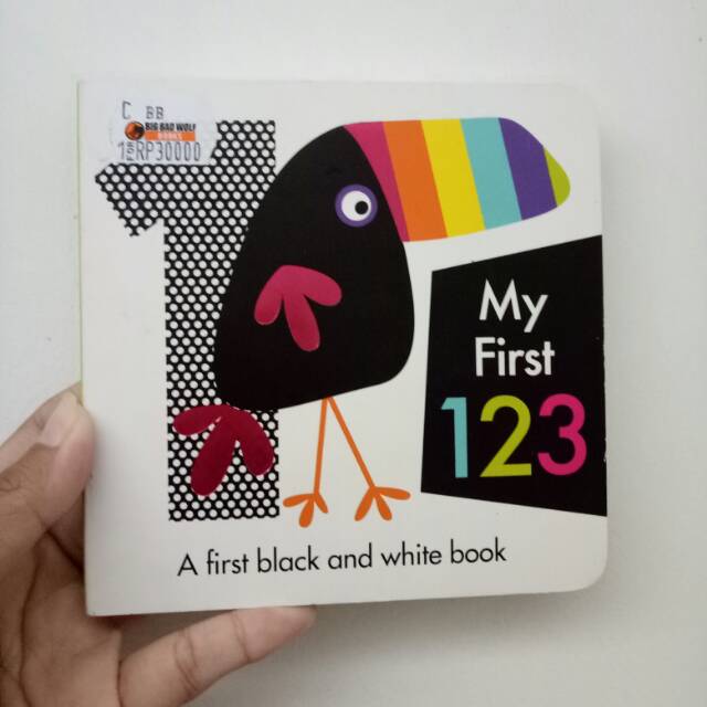 Jual my first 123 a first black and white book Buku bbw murah | Shopee ...