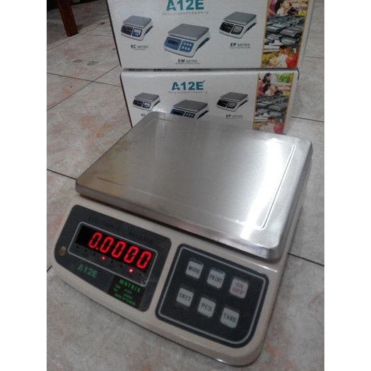Jual Timbangan Duduk Digital Portable MATRIX A12E timbangan meja 30kg x 1g | Shopee Indonesia