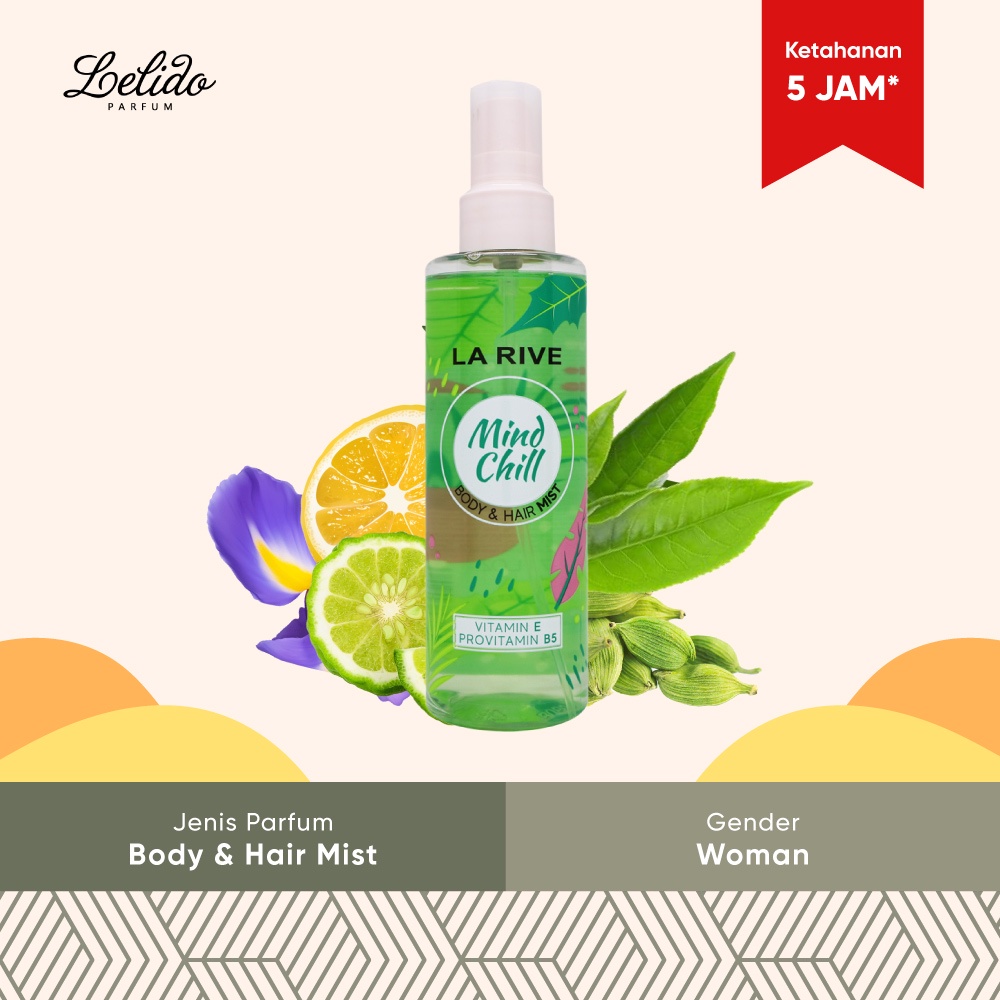 Jual La Rive Mind Chill Body And Hair Mist Shopee Indonesia
