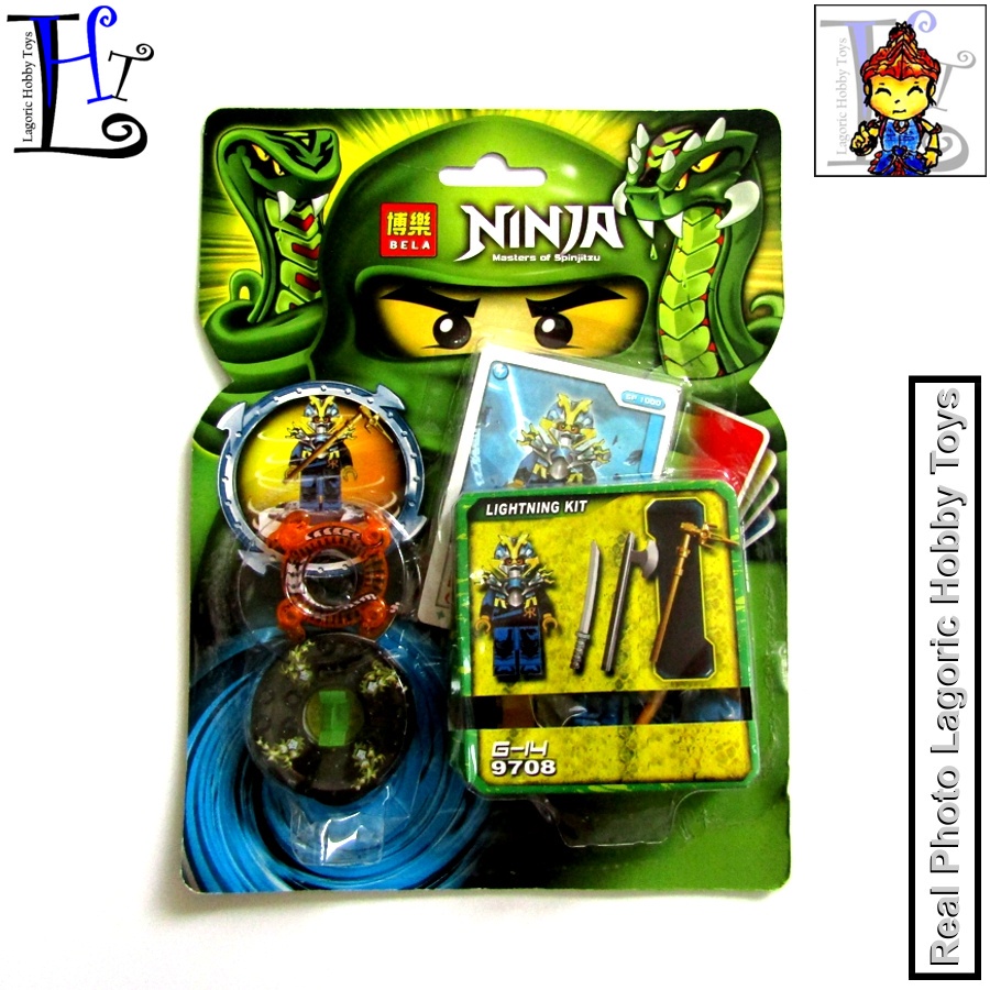 Jual Blocks Bela 9708 Ninja Masters of Spinjitsu Lightning Kit ...