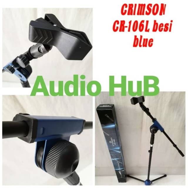 Jual STAND MIC CRIMSON CR106 STANDING MICROPHONE CRIMSON CR 106 FULL ...