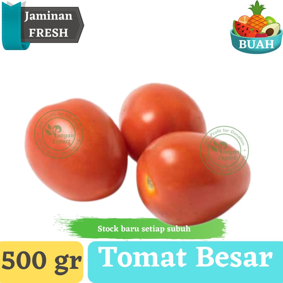 Jual Tomat Besar dan Tomat Cherry / Fresh Tomato Premium by Pangan ...