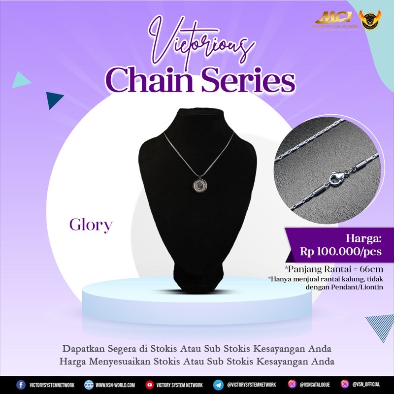 Jual RANTAI KALUNG VSN MCI ORIGINAL ( Victorious achai series ...