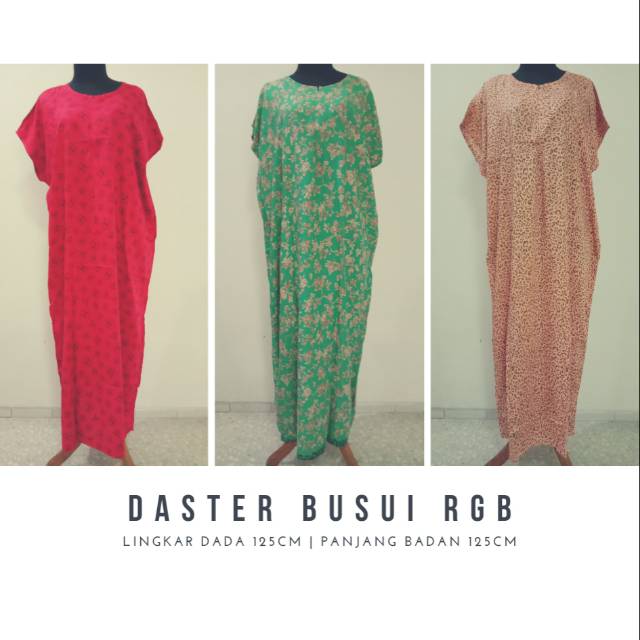 Jual Daster Rayon Busui RGB | Shopee Indonesia