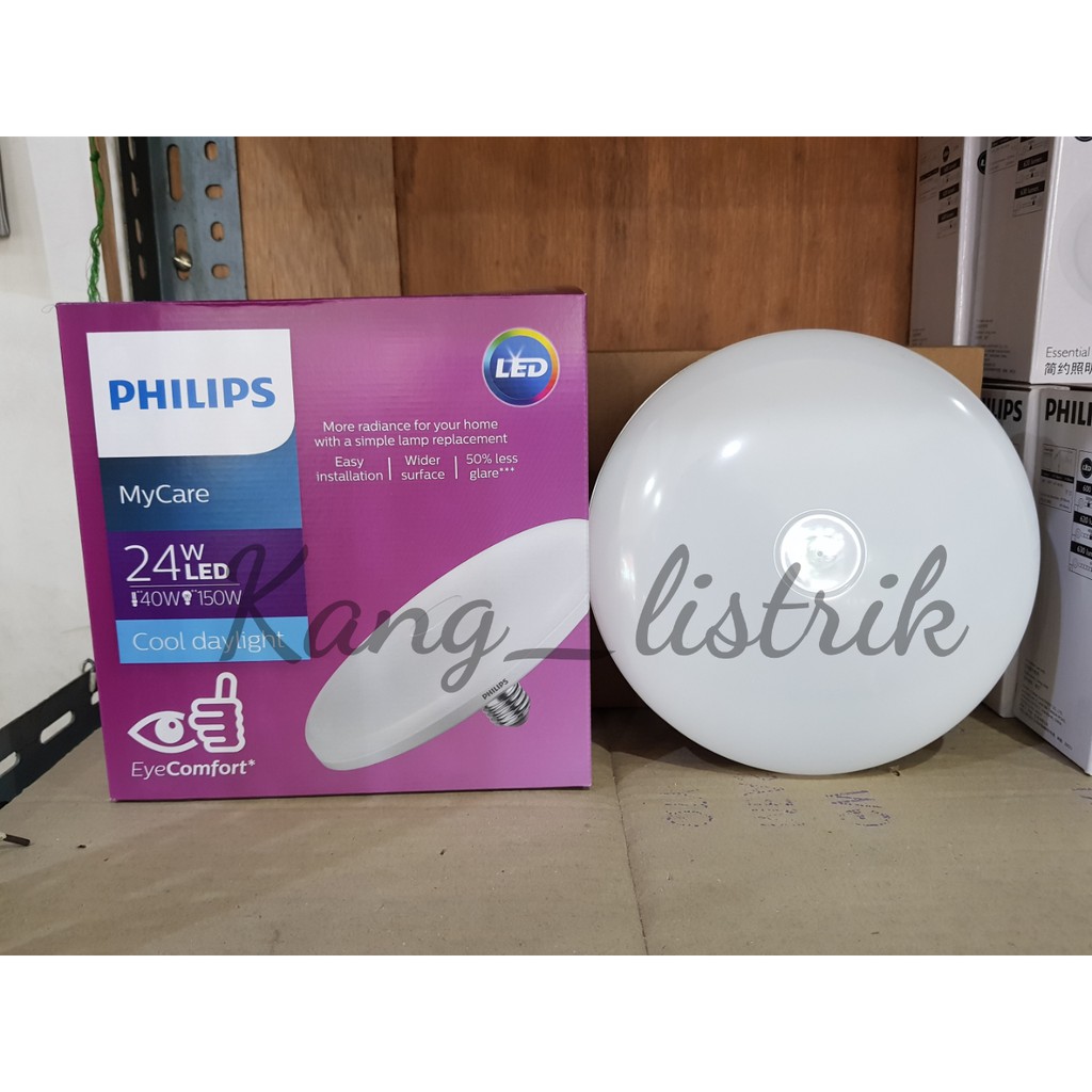 Jual Philips MyCare LEDbulb Lampu UFO 24W E27 / Philips UFO 24Watt ...