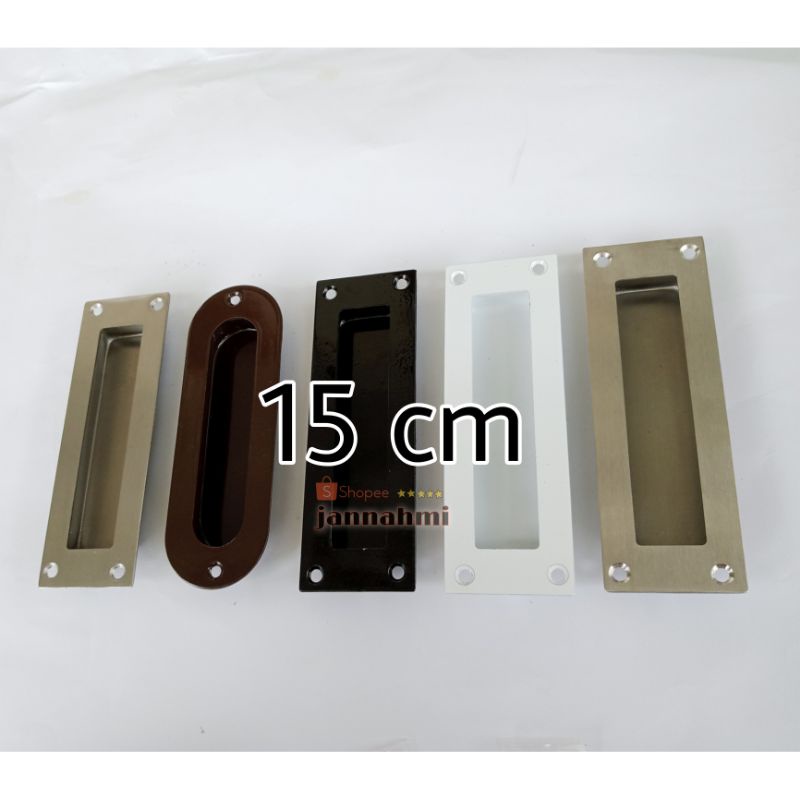 Jual handle tanam STENLIS handle coak pintu sliding 15cm | Shopee Indonesia