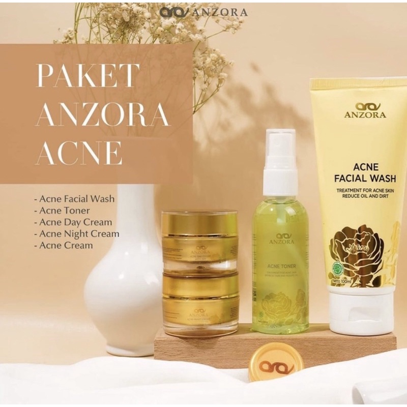 Jual manfaat anzora skincare acne BPOM | Shopee Indonesia