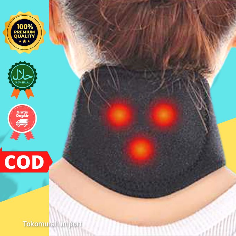 Jual Alat Terapi Leher Pegal Sakit Magnetic Tourmaline Therapy Neck ...