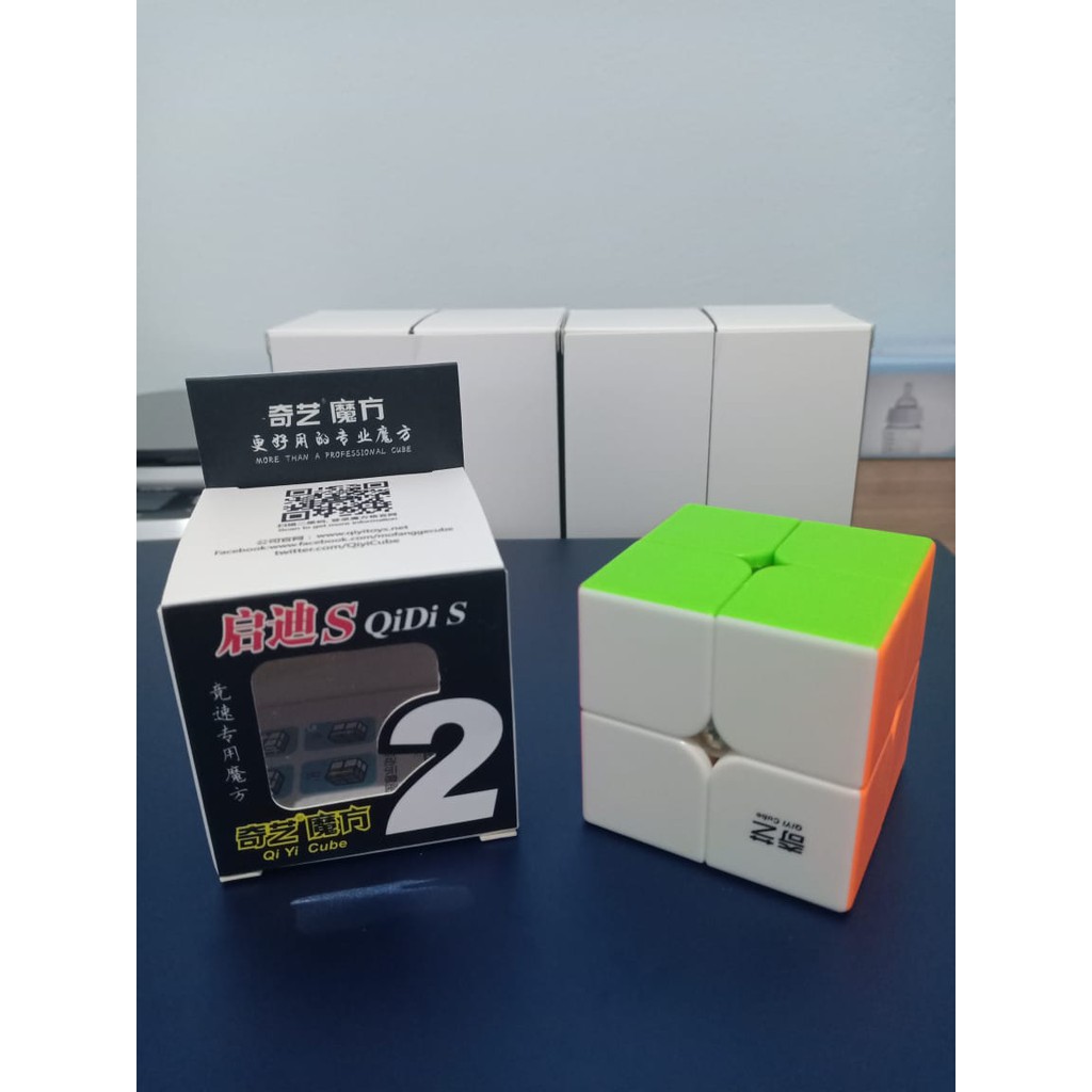 Jual Rubik 2x2 QI YI Cube QiDI 2x2 STICKERLESS | Shopee Indonesia