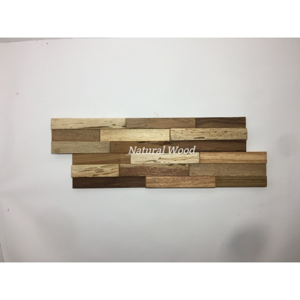 Jual Panel dinding kayu | wall cladding | panel kayu 3D | Shopee Indonesia