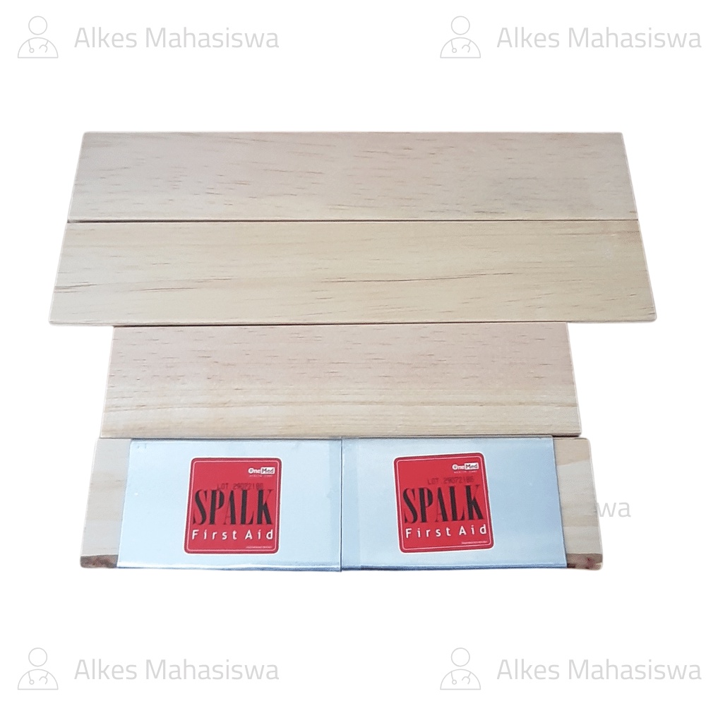 Jual Spalk / Bidai Kayu / Papan Untuk Patah Tulang Onemed | Shopee ...