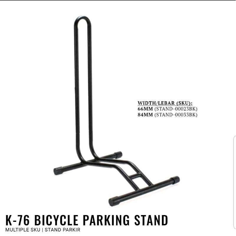 Jual Stand Parkir sepeda Bike Stand Tripot berdiri K76 | Shopee Indonesia