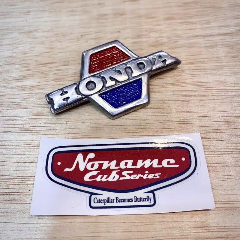 Jual emblem logo sayap tebeng honda c70 bahan cor tebal | Shopee Indonesia