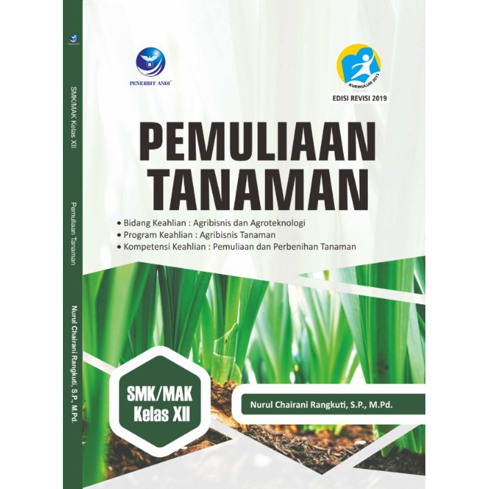 Jual BUKU Pemuliaan Tanaman SMK/MAK Kelas XII. Bidang Keahlian Agribisnis dan Agroteknologi ...