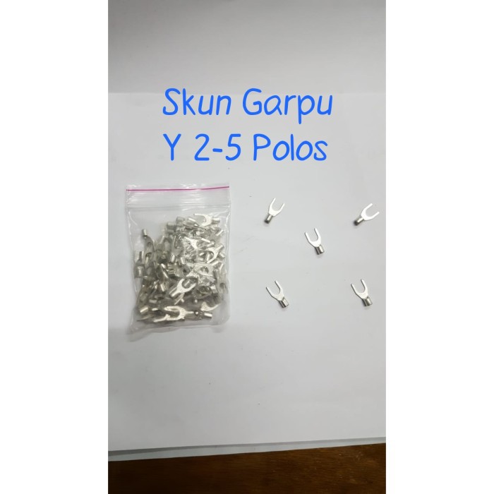 Jual Skun Y 2-5 POLOS / Skun Kabel VY 2-5 / Skun Garpu / Skun U 2-5 ...
