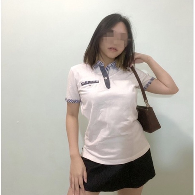 Jual Baleno White Polo Shirt | Shopee Indonesia