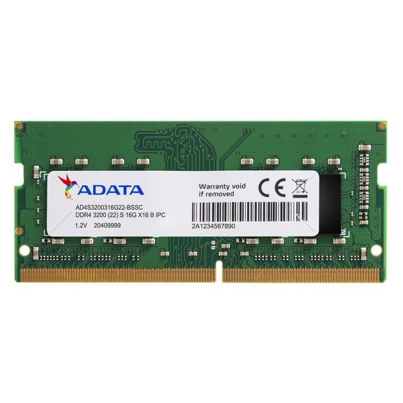 Jual Adata DDR4 16GB 3200Mhz SODIMM PC4-25600 DDR4 3200 16GB RAM for Laptop | Shopee Indonesia