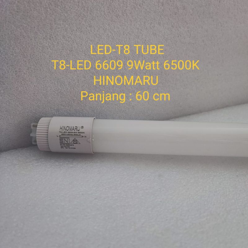 Jual Lampu TL LED T8 9Watt - Original Hinomaru ( hanya lampu saja ...