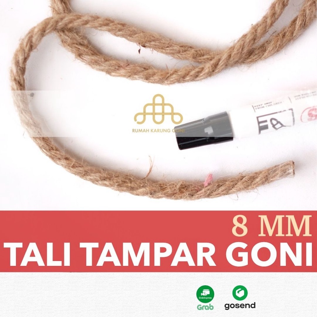 Jual Tali Tambang Goni 8 MM - Tampar Manila Serat Sisal - Distributor ...