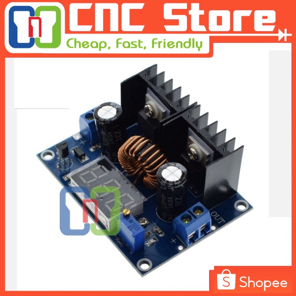 Jual [PSU-0016] Power Supply Module Step Down XL4016 Display Voltmeter ...