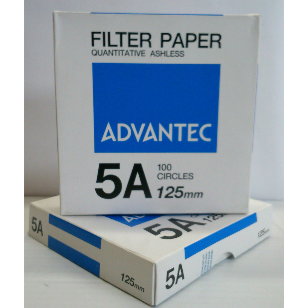 Jual Advantec Filter Paper Quantitative 5A dia 125 mm | Shopee Indonesia