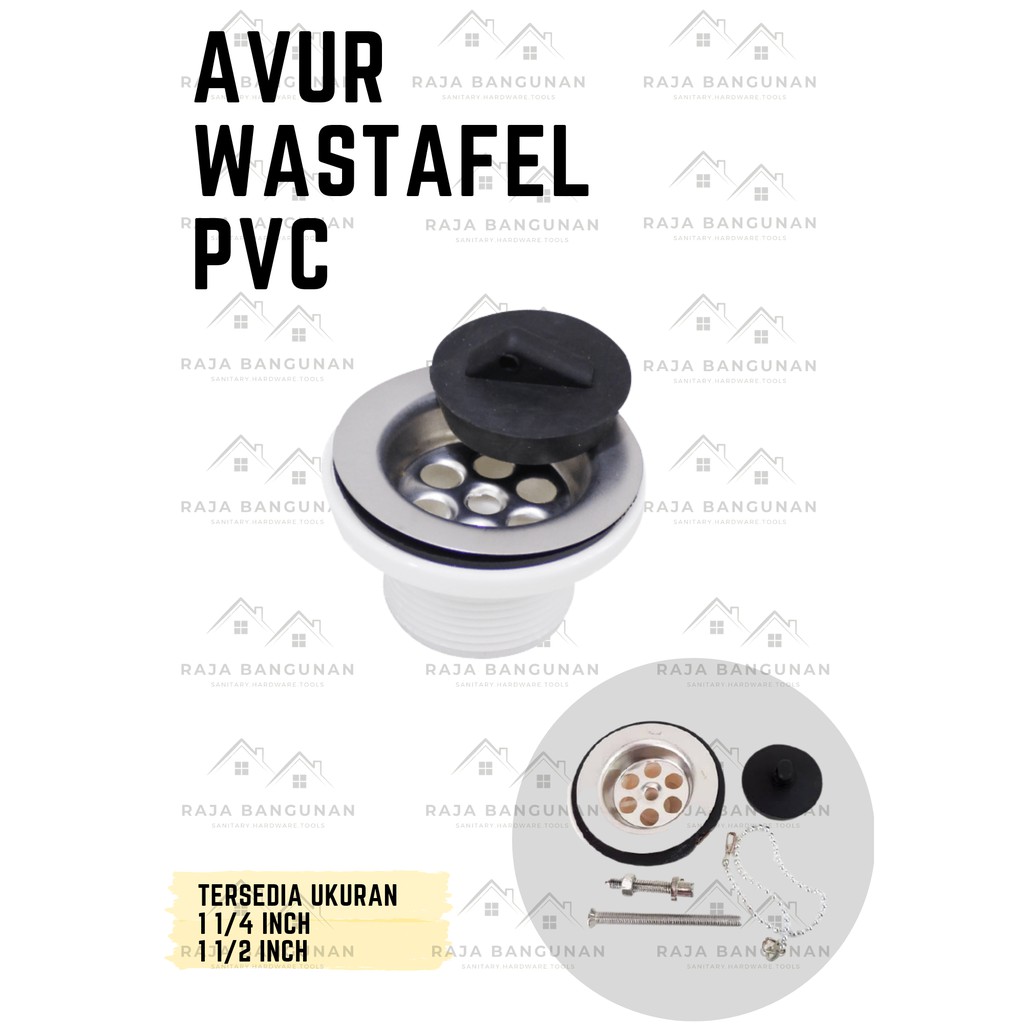 Jual AFUR / AVUR WASTAFEL PVC / TUTUP BCP PVC SMART CHOICE | Shopee ...